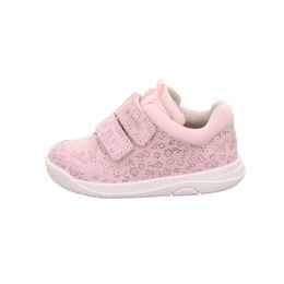 Superfit Leder-Sneakers "Lillo" in Rosa/ Silber - 39% | Gr&ouml;&szlig;e 20 | Babysneakers