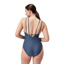 Speedo Badeanzug "Leisure" in Blau - 58% | Gr&ouml;&szlig;e 36 | Damen-bademode