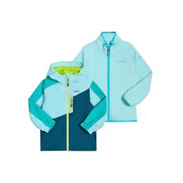Kamik 3in1-Regenjacke "Estella" in T&uuml;rkis/ Dunkelblau - 49% | Gr&ouml;&szlig;e 98 | Kinder-outdoor-jacken