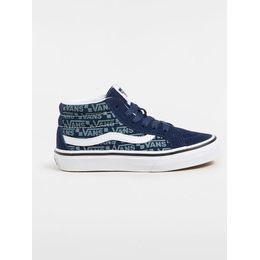 Vans Leder-Sneakers "Sk8-Mid Reissue" in Dunkelblau - 53% | Gr&ouml;&szlig;e 27 | Kindersneakers
