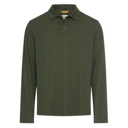 Camel Active Poloshirt in Dunkelgr&uuml;n - 62% | Gr&ouml;&szlig;e L | Herren-plussize
