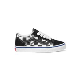 Vans Leder-Sneakers "Old Skool" in Schwarz - 53% | Gr&ouml;&szlig;e 32 | Kindersneakers