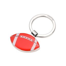 Troika Schl&uuml;sselanh&auml;nger ''Football'' in Orange/ Silber - (L)6,2 cm - 10% | Portemonnaies-etuis