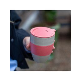 Koziol Thermobecher "Aroma To Go" in Creme/ Rosa - 400 ml - 20% | Damen-outdoor-ausruestung