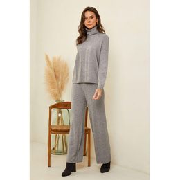 Soft Cashmere Hose in Grau - 69% | Gr&ouml;&szlig;e 38/40 | Damenhosen