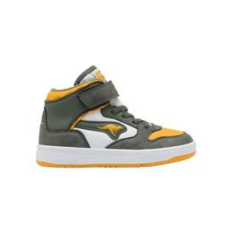 Kangaroos Sneakers "Rim Mid EV" in Khaki/ Senf/ Wei&szlig; - 39% | Gr&ouml;&szlig;e 40 | Kindersneakers
