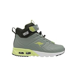 Kangaroos Sneakers "KX-Molbo Mid EV" in Grau/ Gelb - 36% | Gr&ouml;&szlig;e 37 | Kindersneakers