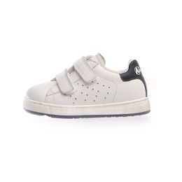 Naturino Leder-Sneakers "Hasselt" in Wei&szlig; - 48% | Gr&ouml;&szlig;e 24 | Kindersneakers