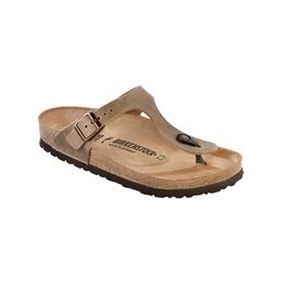 Birkenstock Zehentrenner "Gizeh" in Hellbraun - 19% | Gr&ouml;&szlig;e 38 | Damen-sandalen