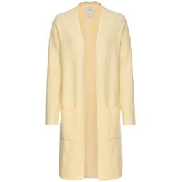Camel Active Longcardigan in Gelb - 67% | Gr&ouml;&szlig;e M | Damen-pullover-cardigans
