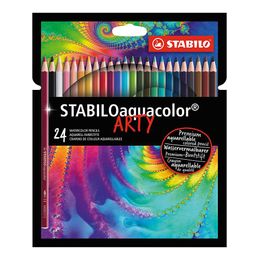 Stabilo Aquarell-Buntstifte "Stabilo aquacolor ARTY" - 24 St&uuml;ck - 16% | Schulzubehoer