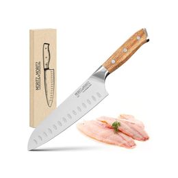 Moritz & Moritz Santokumesser in Hellbraun - (L)31 cm - 11% | Kuechenhelfer