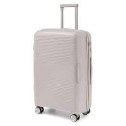 Puccini Hardcase-Trolley "Yoko" in Creme - (B)45 x (H)67 x (T)25 cm - 51% | Damen-koffer-reisegepaeck