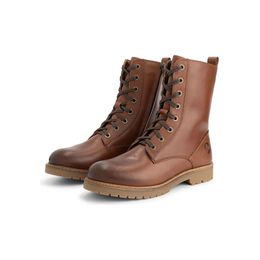 TRAVELIN' Leder-Boots in Hellbraun - 63% | Gr&ouml;&szlig;e 43 | Damen-stiefel