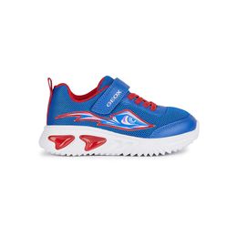 Geox Sneakers "Lights - Assister" in Blau/ Rot - 51% | Gr&ouml;&szlig;e 37 | Kindersneakers