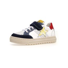 Naturino Sneakers "Auriel" in Wei&szlig;/ Bunt - 58% | Gr&ouml;&szlig;e 25 | Kindersneakers