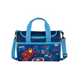 Avengers Sporttasche "Avengers" in Blau - (B)35 x (H)23 x (T)16 cm - 39% | Kinder-austruestung-accessoires