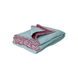 Rice Plaid in Mint/ Lila - (L)200 x (B)140 cm - 35% | Decken