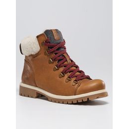 Kamik Leder-Boots "Roguehike2" in Hellbraun - 35% | Gr&ouml;&szlig;e 40,5 | Damen-stiefel