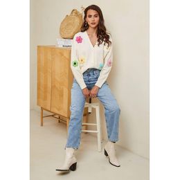 Soft Cashmere Cardigan in Beige - 80% | Gr&ouml;&szlig;e 34/36 | Damen-pullover-cardigans