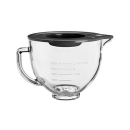 KitchenAid R&uuml;hrsch&uuml;ssel "5KSM5GB" in Transparent/ Schwarz - 4,7 l - 44% | Kuechenhelfer