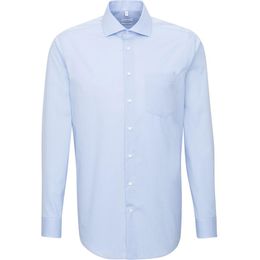 Seidensticker Hemd - Regular fit - in Hellblau - 44% | Gr&ouml;&szlig;e 43 | Herren-plussize