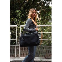 Victor & Hugo Paris Leder-Weekender "Sky" in Schwarz - (B)44 x (H)32 x (T)14 cm - 75% | Damen-koffer-reisegepaeck