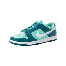 Nike Sportswear Leder-Sneakers "Dunk Low" in T&uuml;rkis - 10% | Gr&ouml;&szlig;e 40,5 | Damen-sneakers
