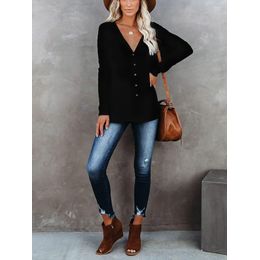 LA Angels Cardigan in Schwarz - 62% | Gr&ouml;&szlig;e M | Damen-pullover-cardigans