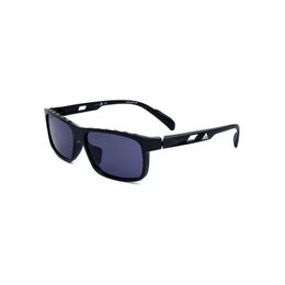 Adidas Herren-Sonnenbrille in Schwarz/ Dunkelblau - 55% | Gr&ouml;&szlig;e 59 | Brillen-herren
