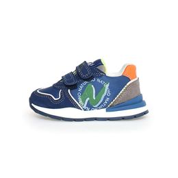 Naturino Leder-Sneakers "Argal" in Dunkelblau/ Bunt - 66% | Gr&ouml;&szlig;e 21 | Babysneakers