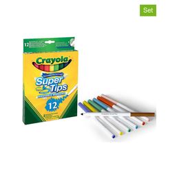 Crayola 12er-Set: Filzstifte - ab 3 Jahren - 10% | Kinder-kreativspielzeug