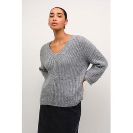 Kaffe Pullover in Grau - 69% | Gr&ouml;&szlig;e M | Damen-pullover-cardigans