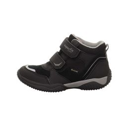 Superfit Leder-Sneakers "Storm" in Schwarz - 46% | Gr&ouml;&szlig;e 26 | Kindersneakers