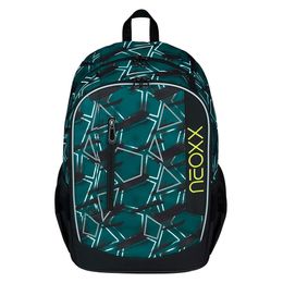 neoxx Rucksack "Flow" in Gr&uuml;n - (B)28 x (H)42,5 x (T)18 cm - 38% | Kinder-rucksaecke-taschen