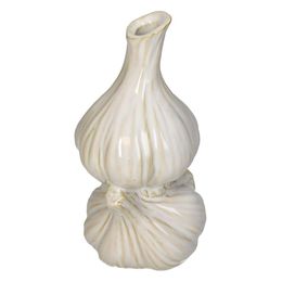 Kersten Vase ''Garlic'' in Wei&szlig; - (B)8,6 x (H)16,8 x (T)8,3 cm - 32% | Kerzen-vasen
