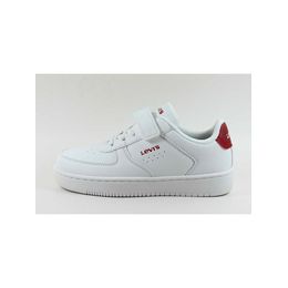 Levi's Levi ́s Sneakers "New Union" in Wei&szlig;/ Rot - 42% | Gr&ouml;&szlig;e 30 | Kindersneakers