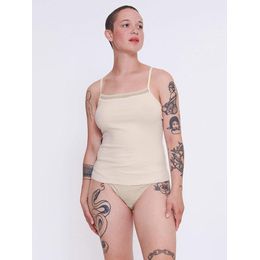 Sloggi Hemdchen in Creme - 40% | Gr&ouml;&szlig;e L | Damen-loungewear