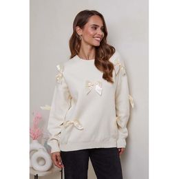 Soft Cashmere Pullover in Creme - 72% | Gr&ouml;&szlig;e 34/36 | Damen-pullover-cardigans