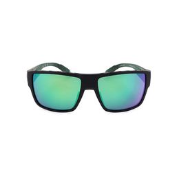 Adidas Herren-Sonnenbrille in Schwarz/ T&uuml;rkis-Lila - 50% | Gr&ouml;&szlig;e 57 | Brillen-herren