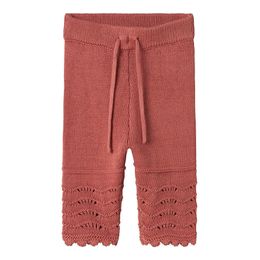 Lil Atelier Hose in Dunkelrot - 50% | Gr&ouml;&szlig;e 56 | Babyhosen