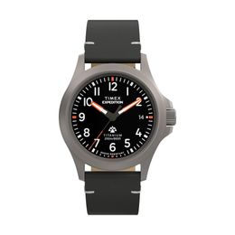Timex Uhr 'Expedition Titanium' Herren Gr&ouml;&szlig;e One Size schwarz / silber / wei&szlig;