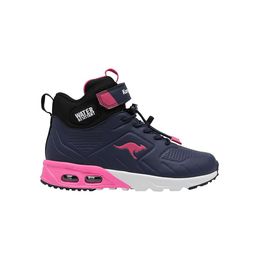 Kangaroos Sneakers "KX-Molbo Mid EV" in Dunkelblau/ Pink - 43% | Gr&ouml;&szlig;e 34 | Kindersneakers