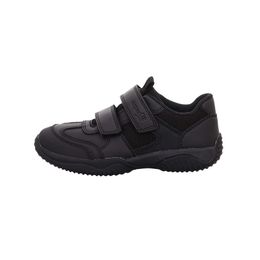 Superfit Leder-Sneakers "Storm" in Schwarz - 56% | Gr&ouml;&szlig;e 26 | Kindersneakers