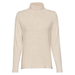 Camel Active Longsleeve in Sand - 58% | Gr&ouml;&szlig;e L | Damen-tops