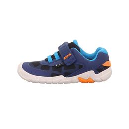 Superfit Barfu&szlig;-Sneakers "Trace" in Dunkelblau/ Hellblau - 41% | Gr&ouml;&szlig;e 28 | Kindersneakers