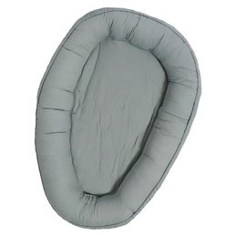 Kaiser Naturfellprodukte Musselin-Kuschelnest in Gr&uuml;n - (L)80 x (B)40 cm - 27% | Baby-moebel