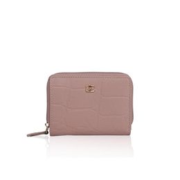Bellicci Leder-Geldb&ouml;rse "Veneta" in Lila - (B)11 x (H)8 x (T)2 cm - 42% | Portemonnaies-etuis