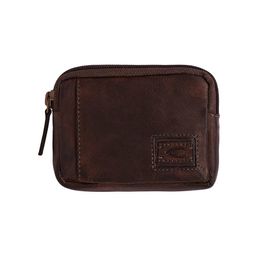 Camel Active Leder-Schl&uuml;sseletui "Dust" in Dunkelbraun - (B)12 x (H)8,5 x (T)2,5 cm - 50% | Portemonnaies-etuis