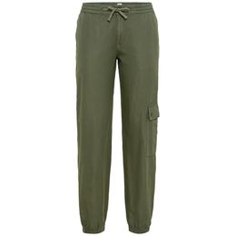 Camel Active Cargohose in Khaki - 59% | Gr&ouml;&szlig;e W34/L30 | Damenhosen